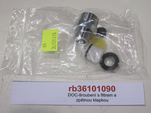 DOC-Screw with filter and check valve | RM Gastro B2B